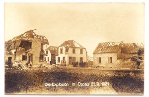 Fertilizer Plant Explosion, Oppau Germany 1921 RPPC | eBay