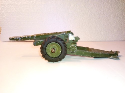 Original Dinky 693 militaire HOWITZER obusier 7.2 Made in England ...