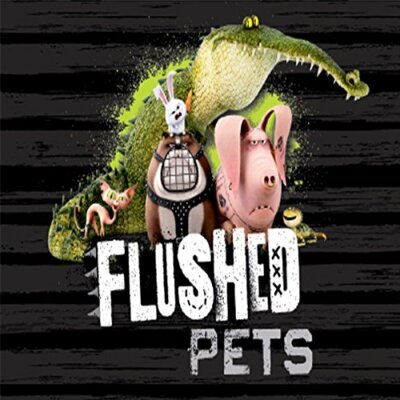 The Secret Life of Pets - FLUSHED PETS, Premium Quality Licensed MAGNET ...
