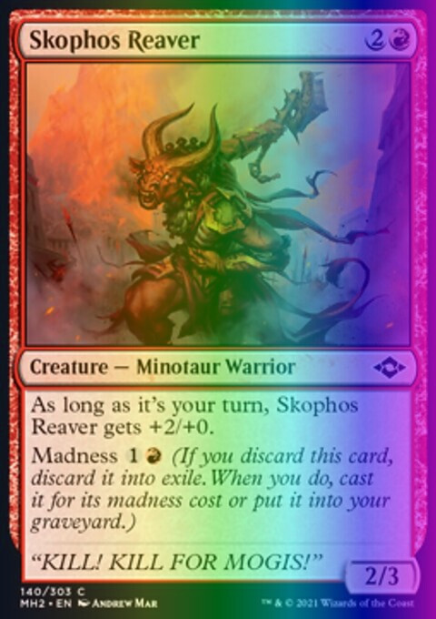 MTG Magic the Gathering Skophos Reaver (140/687) Modern Horizons 2 NM ...