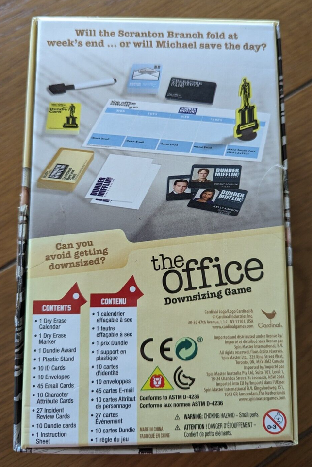 THE OFFICE: Downsizing Game - 100% Complete | eBay