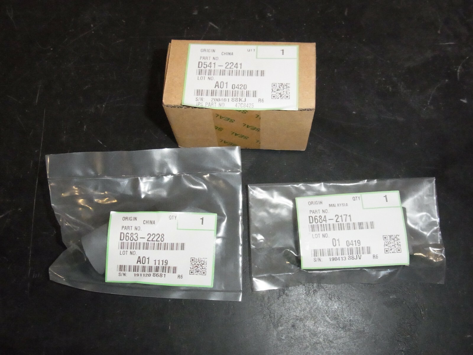 Genuine Ricoh ADF Parts D6832228 D6842171 D5412241 D683-2228 D684-2171 ...