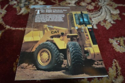 Caterpillar CAT 910 916 926E 950E Wheel Loader Brochure FCCA | eBay