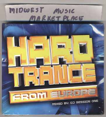 Hard Trance From Europe - Brand new MINT Sealed 2CD - DJ Session One ...
