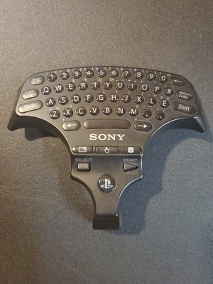 Sony PlayStation 3 PS3 Wireless Keypad Keyboard CECHZK1UC | eBay
