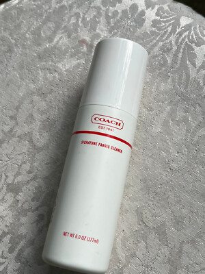 Coach Signature Fabric Cleaner (6 oz.) Bottle for Handbags & More ...
