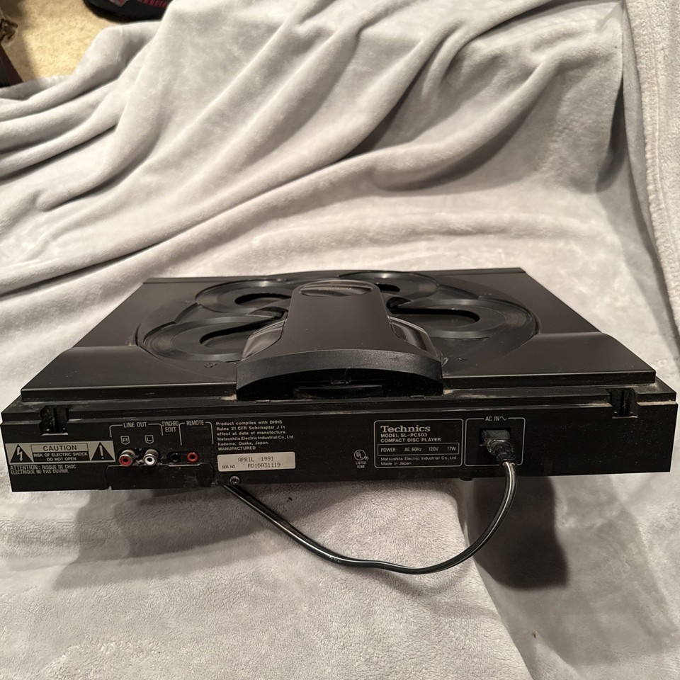 Technics SL-PC503 5 CD Top Load System – For Parts/Repair – Does Not ...