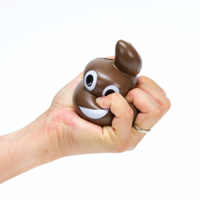 The Original Poop Stress Ball Emoji Squeezing Toy Gag Gifts Party ...