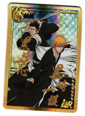Ichigo Kurosaki Voice Card LR SS-01-018 Bleach Anime CCG TCG Card | eBay