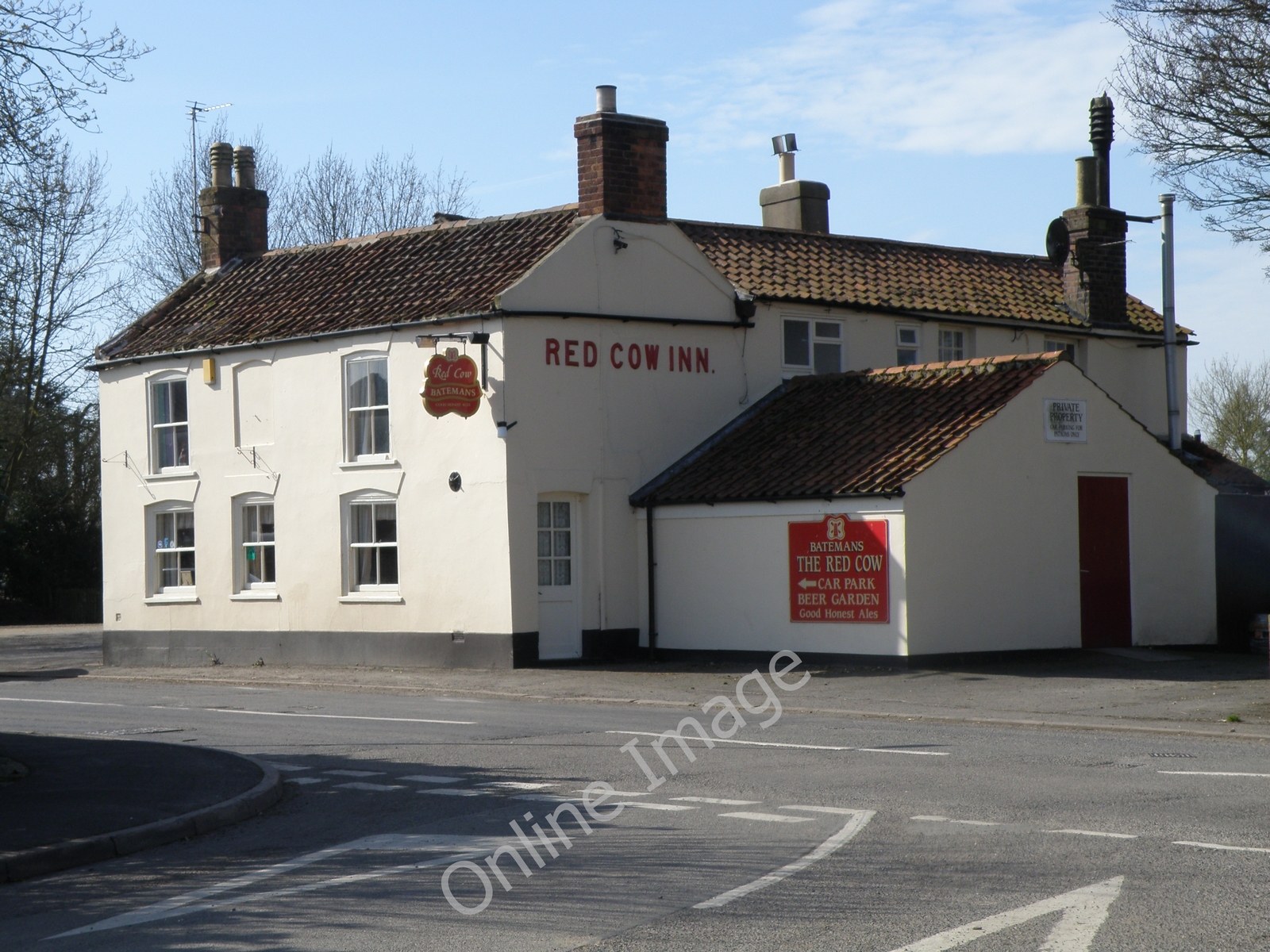Photo 12x8 Red Cow Inn, Fishtoft Village pub at Fishtoft. c2010 | eBay UK