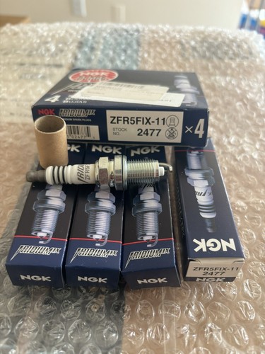 4 pk NGK 2477 ZFR5FIX-11 Iridium Spark Plugs | eBay