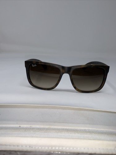Ray Ban Justin Classic Matte Havana/Brown Gradient Polarized 54 mm ...