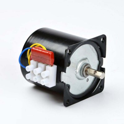 220V 14W/18W/25W/28W Low Speed AC Synchronous motor 2.5-100RPM Gear ...