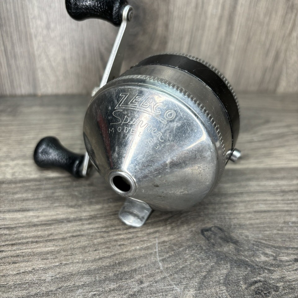 Vintage Zebco "Spinner" Model 33 Spincasting Fishing Reel Made In USA ...