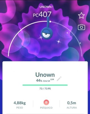 New pokemon Shiny Unown ! Exclamation Pokemon Trade Go(REGISTERED/Ultra ...