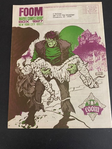 FOOM #2 MARVEL 1973 9.6 NM+ WHITE PAGES WOLVERINE PROTOTYPE X-MEN | eBay UK