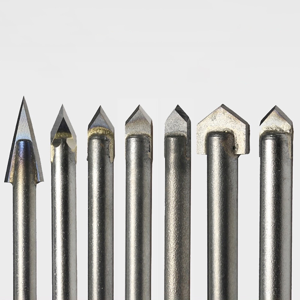 Carbide Engraving Bits Tool Cutter For Marble Granite Stone CNC 30°-120 ...