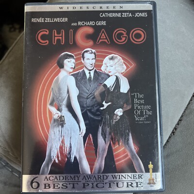 Chicago (DVD, 2003, Widescreen) 786936219197| eBay