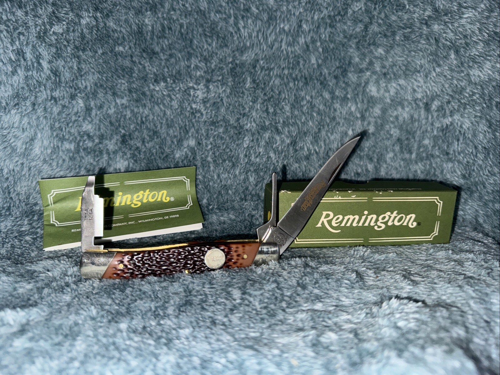 MINT NOS Remington UMC One R7 Turkey Hunter 3.5" Blade Folding Pocket ...