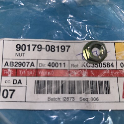 NEW OEM Genuine Toyota Drive Shaft Retainer Nut 90179-08197 (B3) | eBay