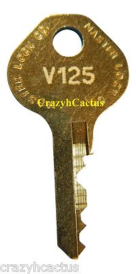 Master Lock Padlock 1525 1585 2010 2076 Control Key OEM Original Master ...