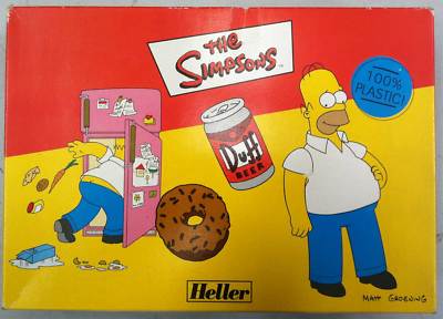 HELLER 79500 - HOMER SIMPSON CON BIRRA E CIAMBELLA | eBay