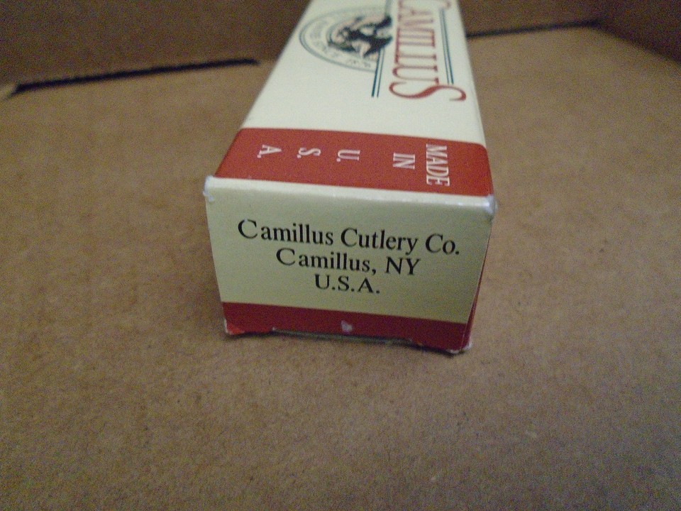 VINTAGE SOQUE CAMILLUS LEV-R-LOK POCKET KNIFE MIB USA MODEL C-5848-A ...