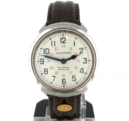 Vintage Bulova Accutron Railroad Approved M5 Watch *NO Seconds Hand* | eBay
