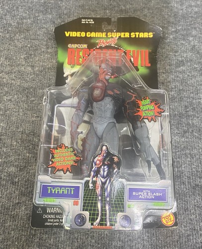 Resident Evil Tyrant Toy-Biz Action Figure 1998 Capcom Video Game Super ...