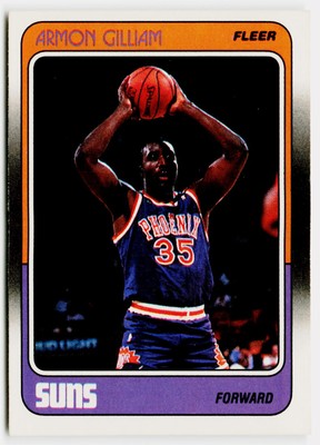 Armon Gilliam 1988-89 Fleer #89 Phoenix Suns Rookie | eBay