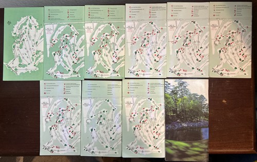 NEAR MINT! Masters Spectator Guide 58 Year Collection 1969-2026 Augusta ...