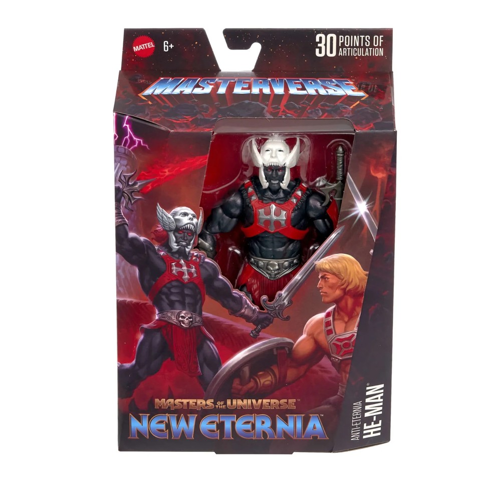 MOTU Masterverse New Eternia Anti-Eternia He-Man Action Figure Mattel ...