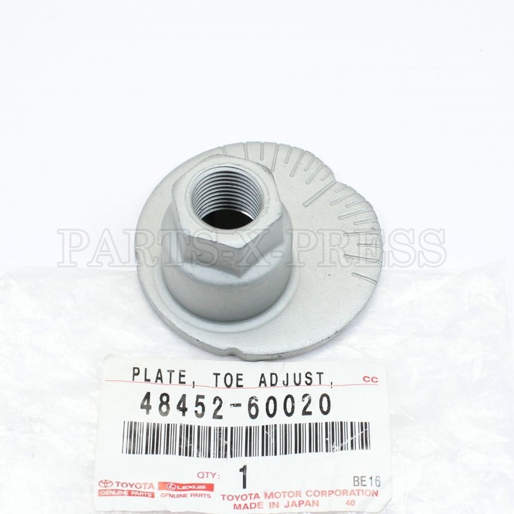 OEM TOYOTA LEXUS FRONT SUSPENSION LOWER CONTROL ARM TOE ADJUST PLATE ...