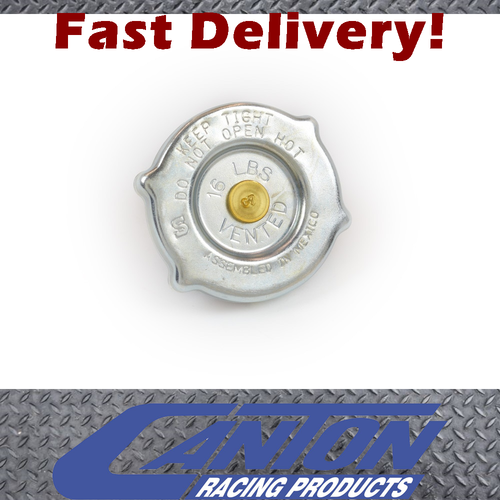 Canton Racing Products 81-016 Alum Radiator Cap Billet Knurled Style 16 ...