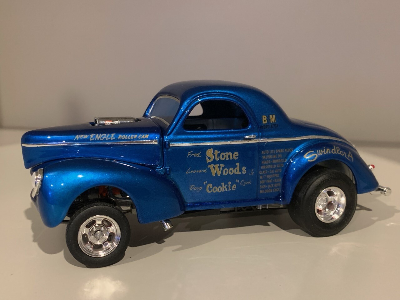 Revell 1/25 Stone-Woods-Cook ‘41 Willys Swindler Model Kit | eBay