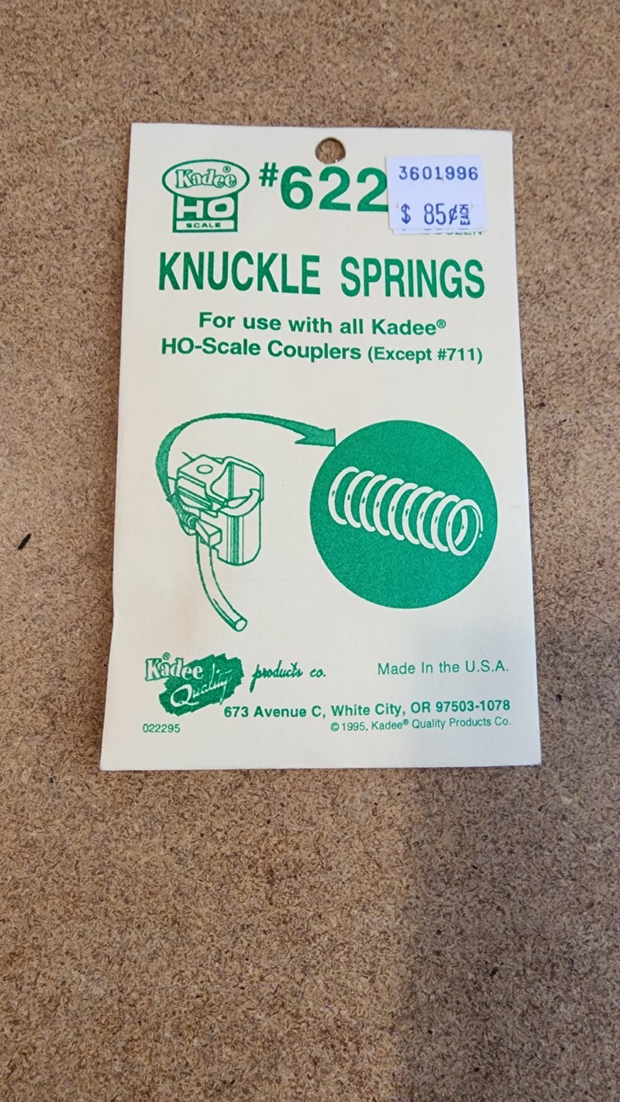 Kadee HO Knuckle Springs #622 | eBay