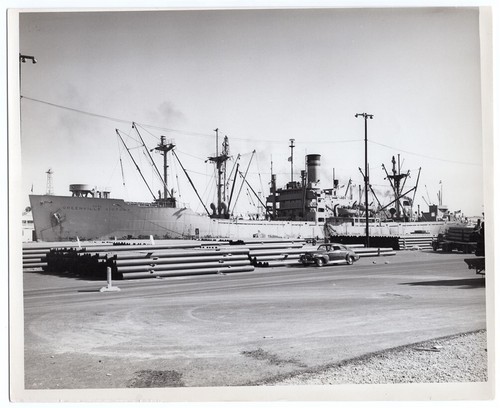 1950-1960s Cargo Ship T-AK-237 USNS Greenville Victory 8x10 Original ...