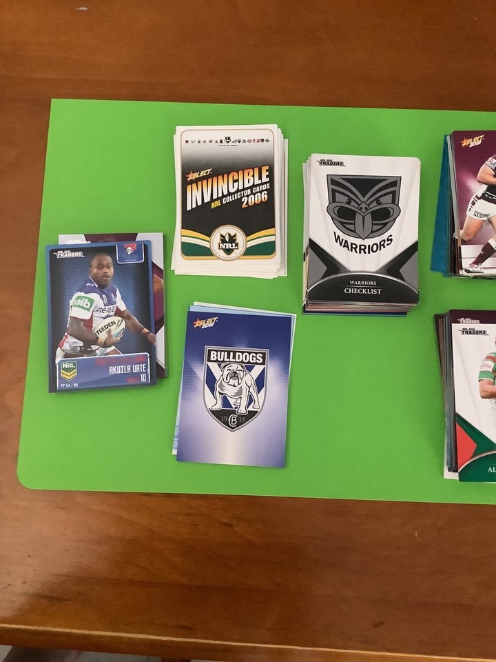ASSORTED NRL CARDS FROM 2012 TO 2015 DIFFERENT SETS AND PLAYERS 136 ...