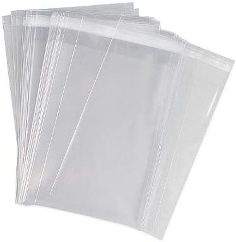 240X310Mm A4 Size Clear BOPP Plastic Bags Self Seal Adhesive Cello Bag ...