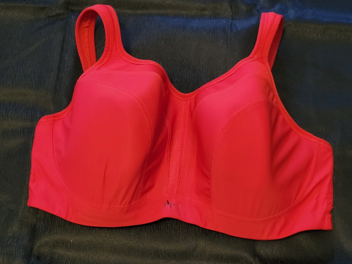 Panache Sport 5021A High Impact Underwire Sports Bra 36F Red Running ...