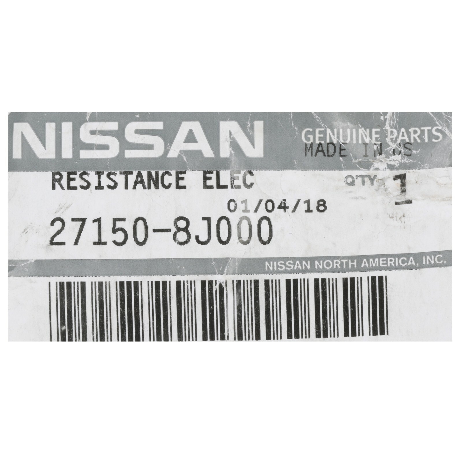 2002-2006 Nissan Altima Blower Motor Resistor OEM BRAND NEW 27150-8J000 ...