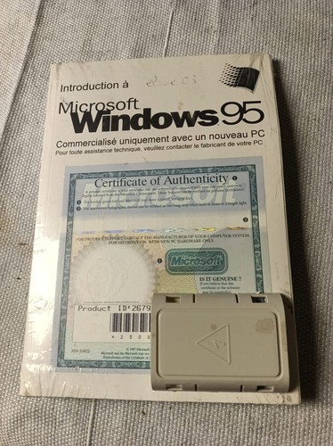 Licence pour ordinateur Windows 95 neuve sous blister avec AOL | eBay