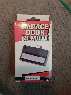 Garage door remote programable gate programming transmitter gd-r12 ...