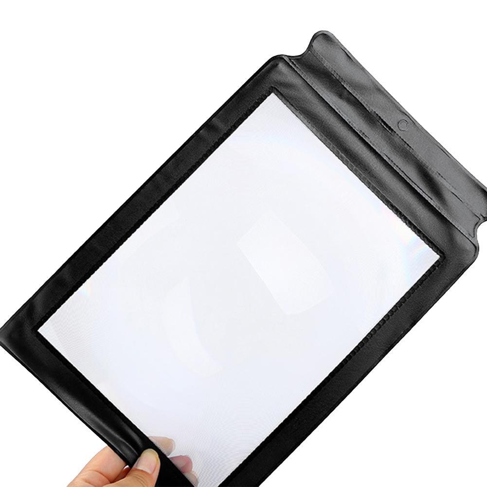 Handheld Bookmark Flat Magnifier Ultra Thin 3X Magnifying Lens Sheet ...