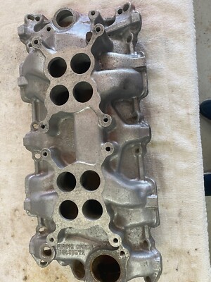 1956 Chevy Corvette 2x4 Dual Quad OEM Winters Intake Manifold 3731394 ...