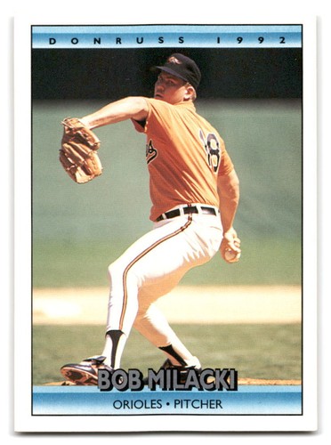 Bob Milacki 1992 Donruss Baseball #101 Baltimore Orioles | eBay