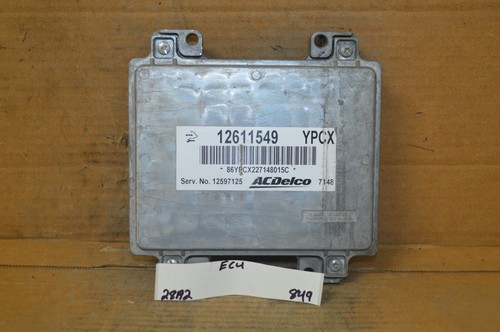 07-10 Chevrolet Cobalt Engine Control Unit ECU 12597125 Module 849-28A2 ...