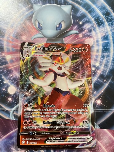 Carte Pokémon Pyrobut Vmax 019/072 EB4.5 Destinées Radieuses FR NEUF | eBay