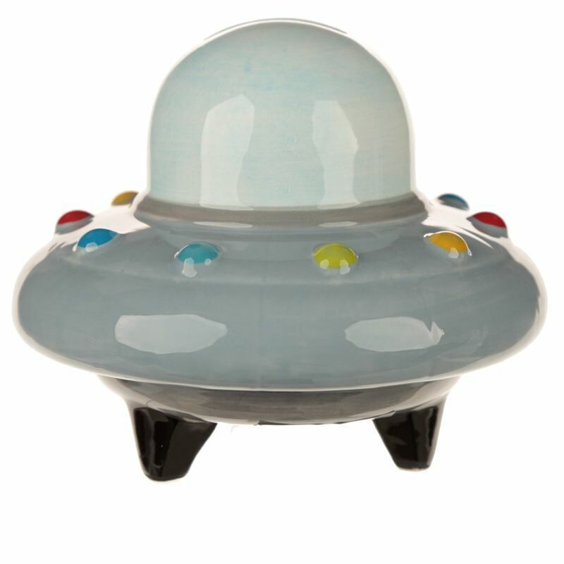 Space Cadet, Flying Saucer Money Box | eBay UK