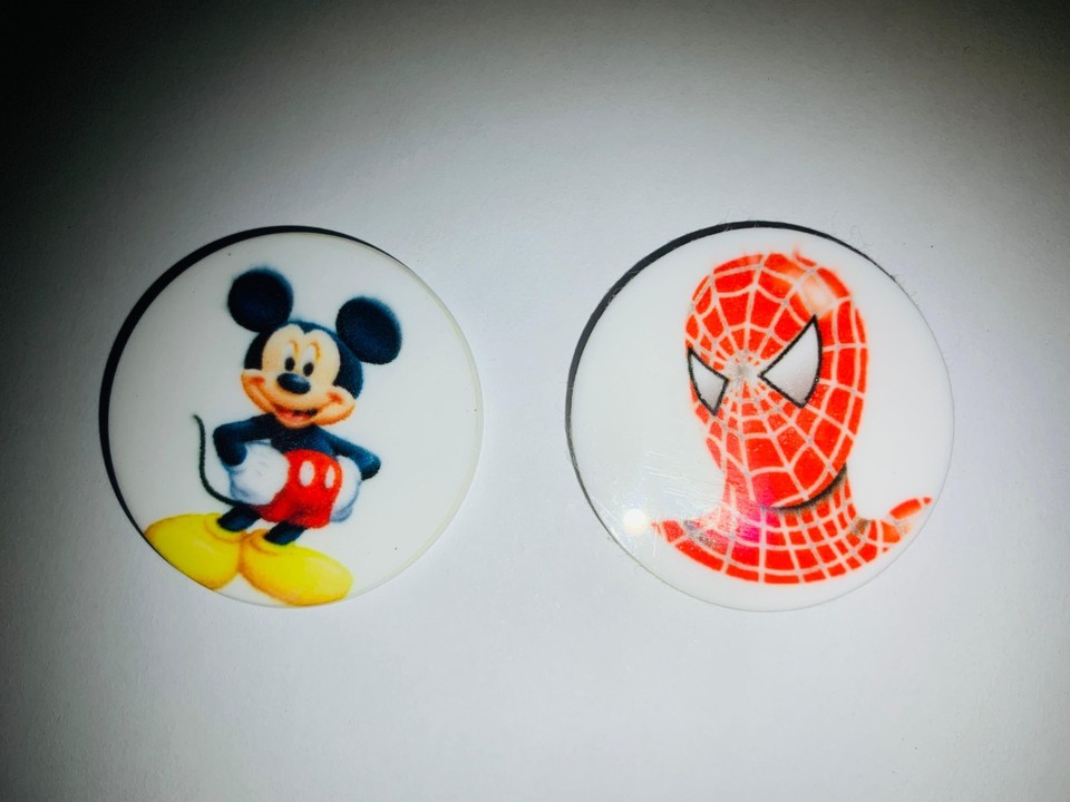 Ben 10, Spider-Man, Mickey Mouse Carrom Coins & Striker Set – Kids ...